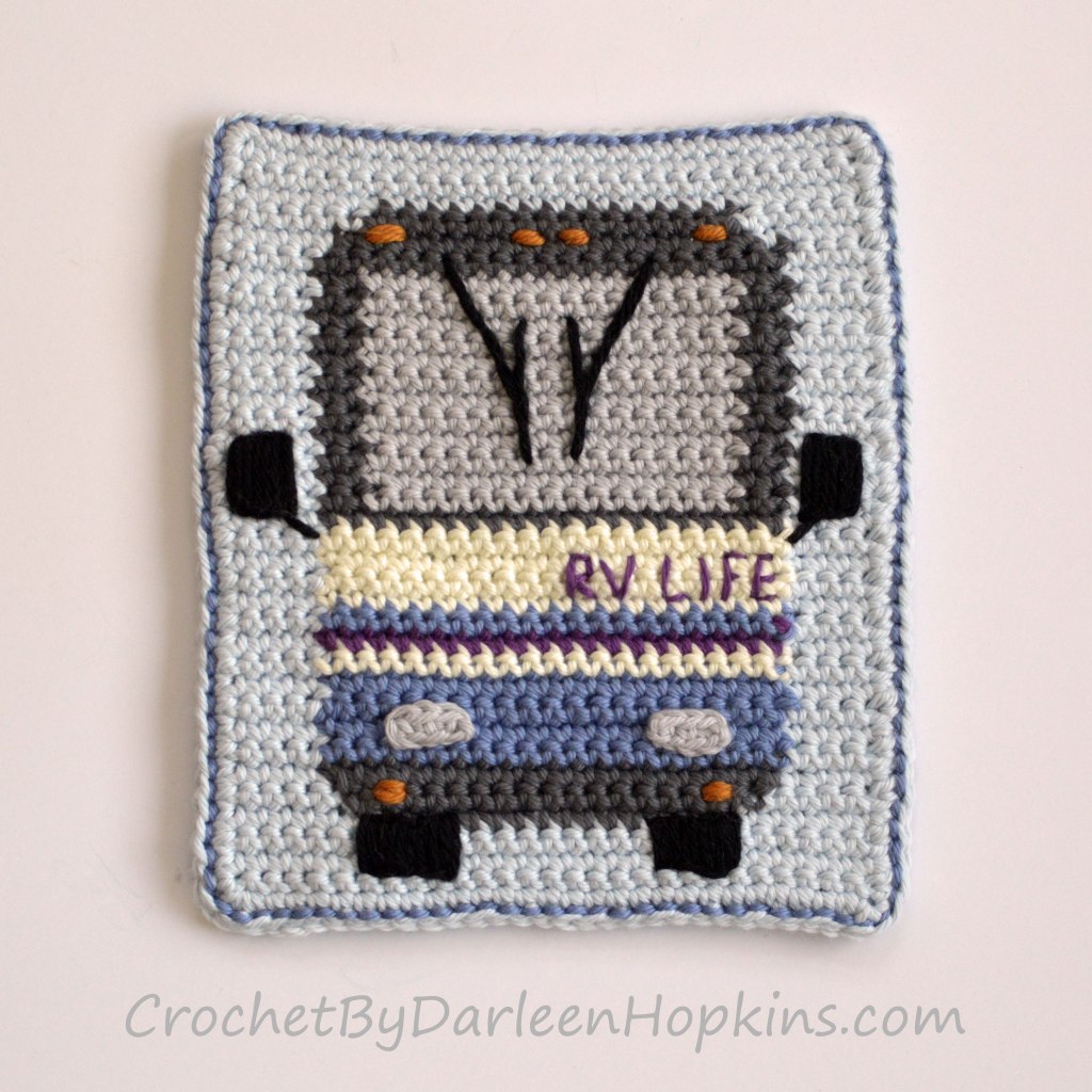 Hot Pad-RV Motorhome | Crochet By Darleen Hopkins